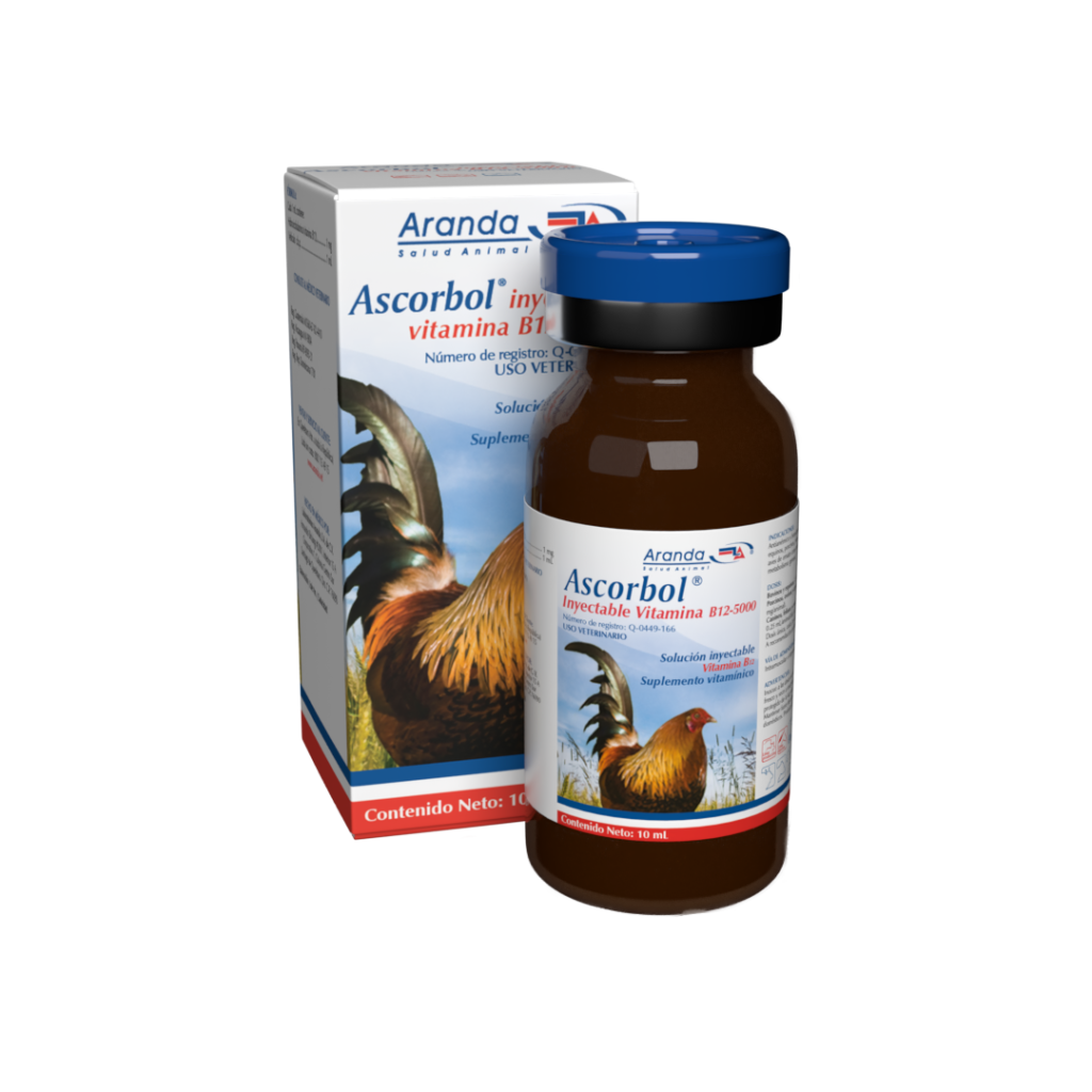 Ascorbol Inyectable Vitamina B12-5000 – Aranda Mx