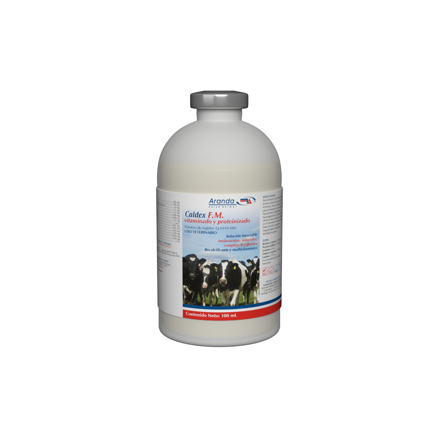 Caldex F.M. Vitaminado y Proteinizado – Aranda Mx