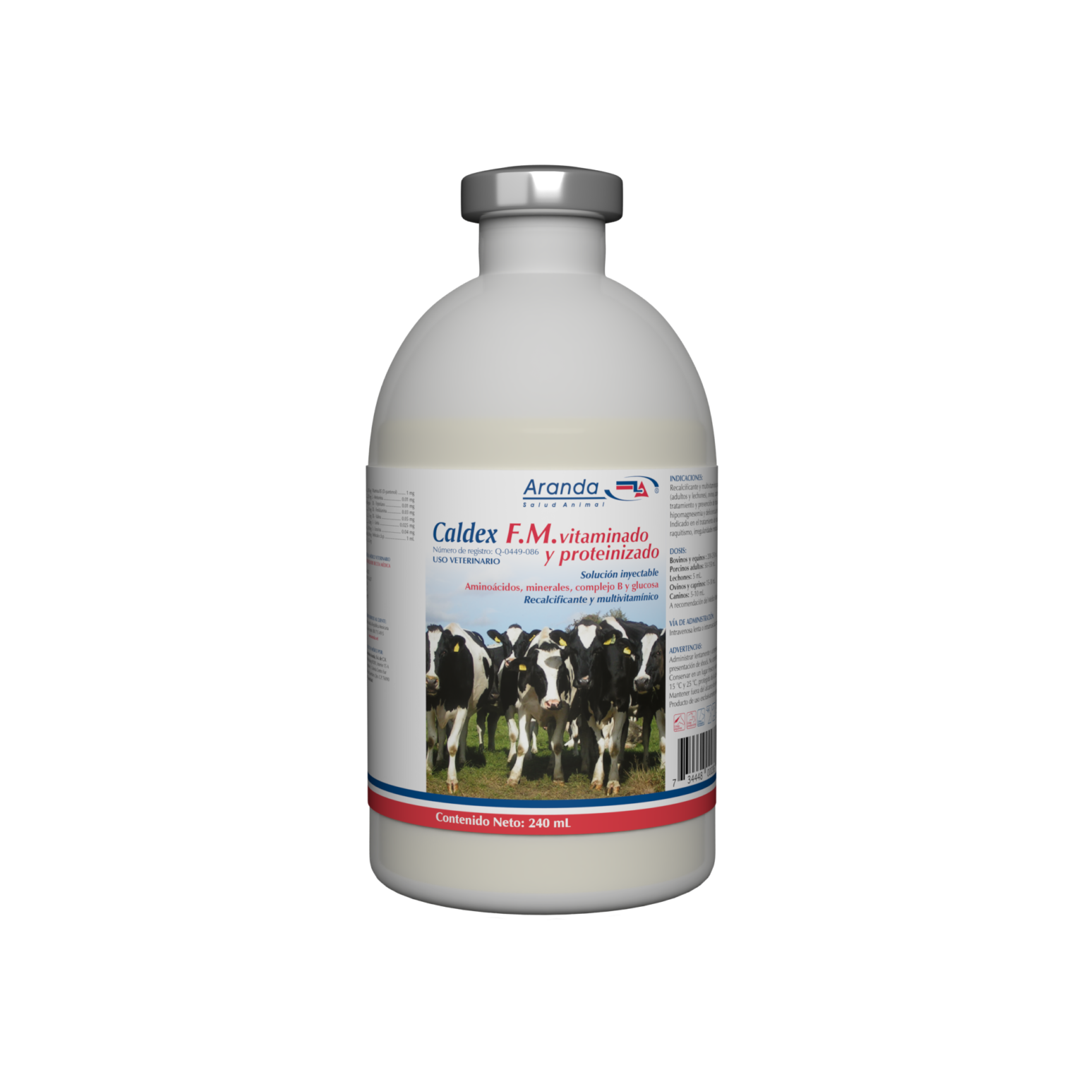 Caldex F.M. Vitaminado y Proteinizado – Aranda Mx