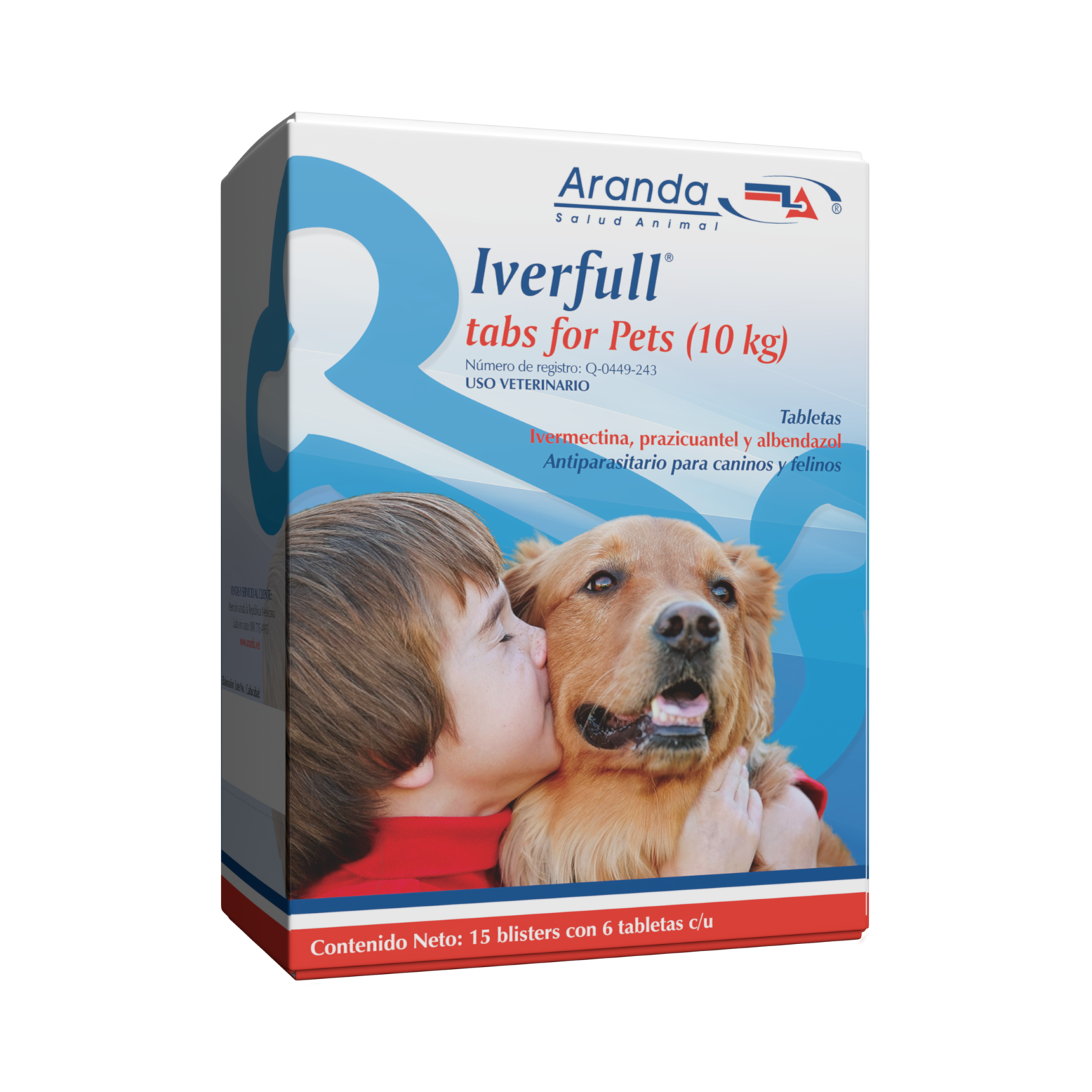 Iverfull tabs for Pets (10 kg) – Aranda Mx